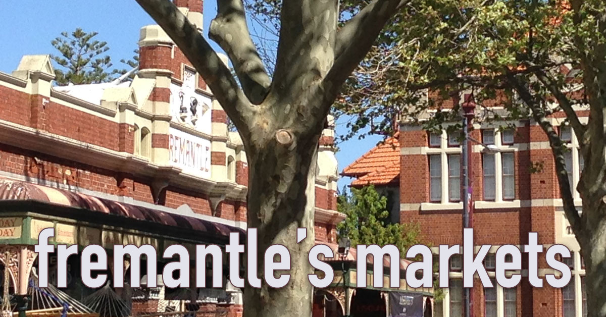 Fremantle Australia Markets, Fremantle's Markets Map, Village Art ...